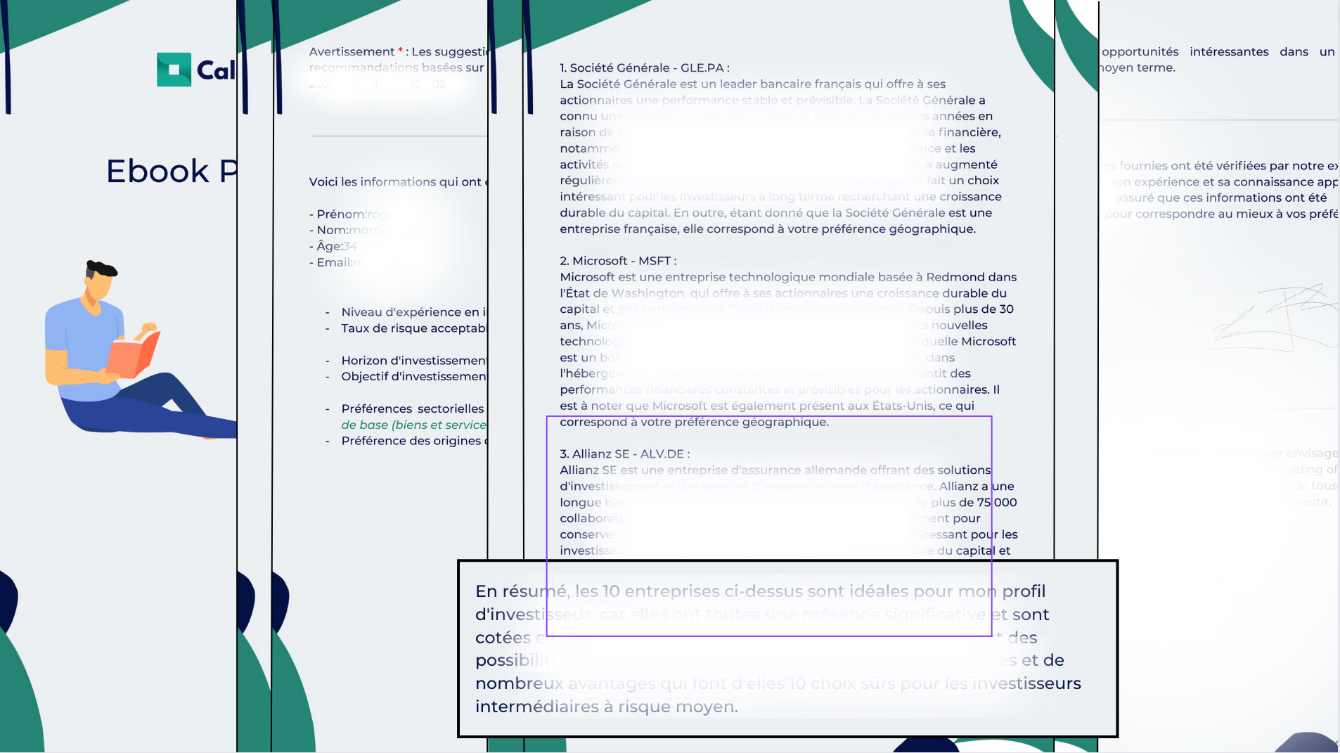 Optimiser l'Investissement Avec Un Conseil Personnalisé Basé Sur l'IA ...